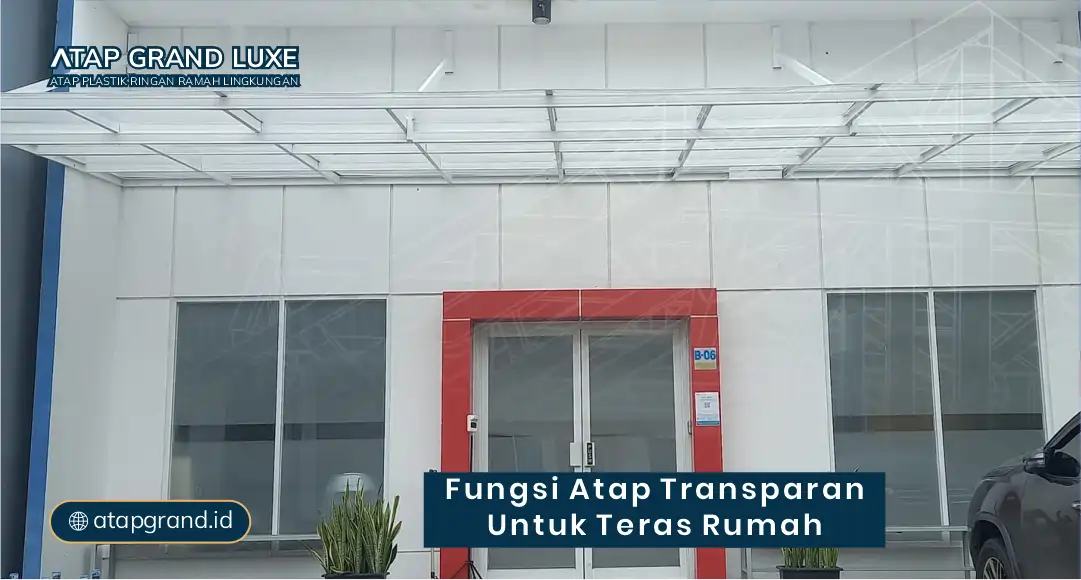 Fungsi Atap Transparan untuk Teras Rumah dan Kafe - Atap uPVC & Atap ...
