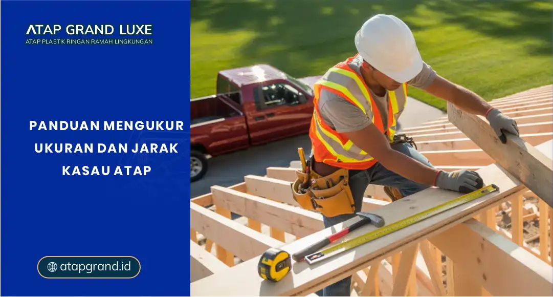 Panduan Mengukur Ukuran dan Jarak Kasau Atap - Atap uPVC & Atap Plastik ...