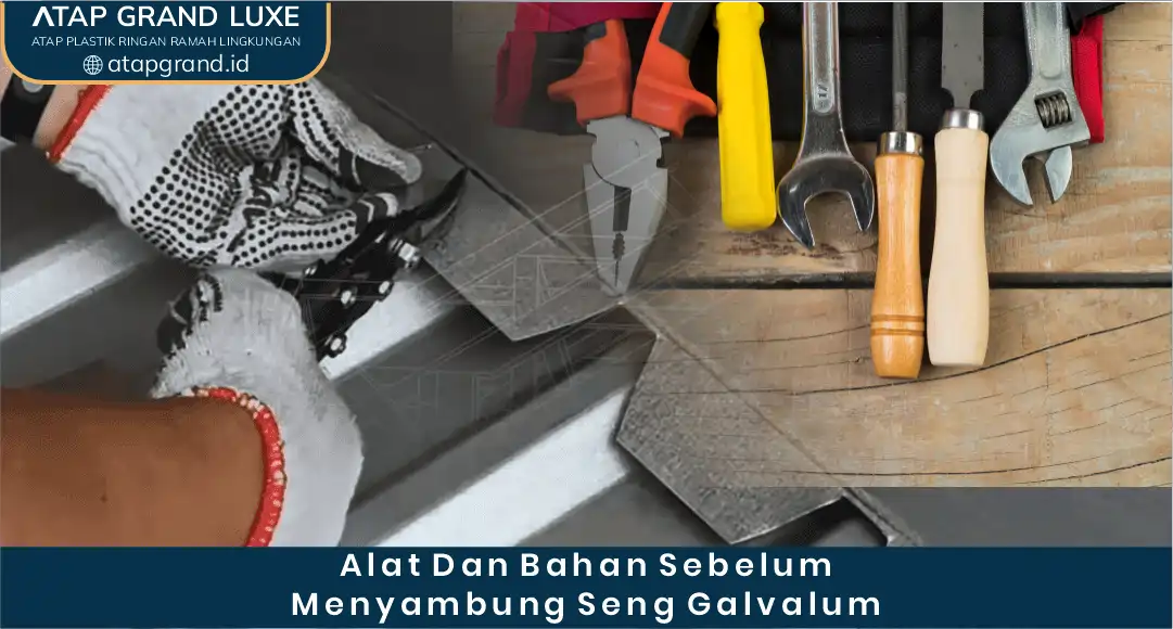 Cara Menyambung Seng Galvalum Untuk Talang Atap - Atap uPVC & Atap ...