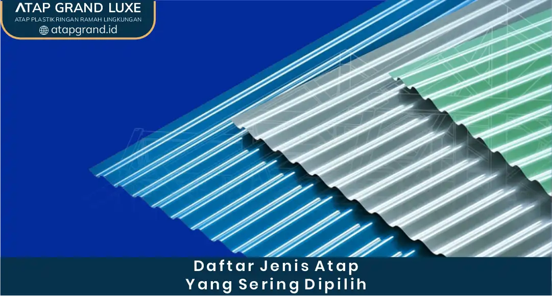 Harga Borong Bongkar Pasang Atap Lengkap Berserta Jenis Atap - Atap ...