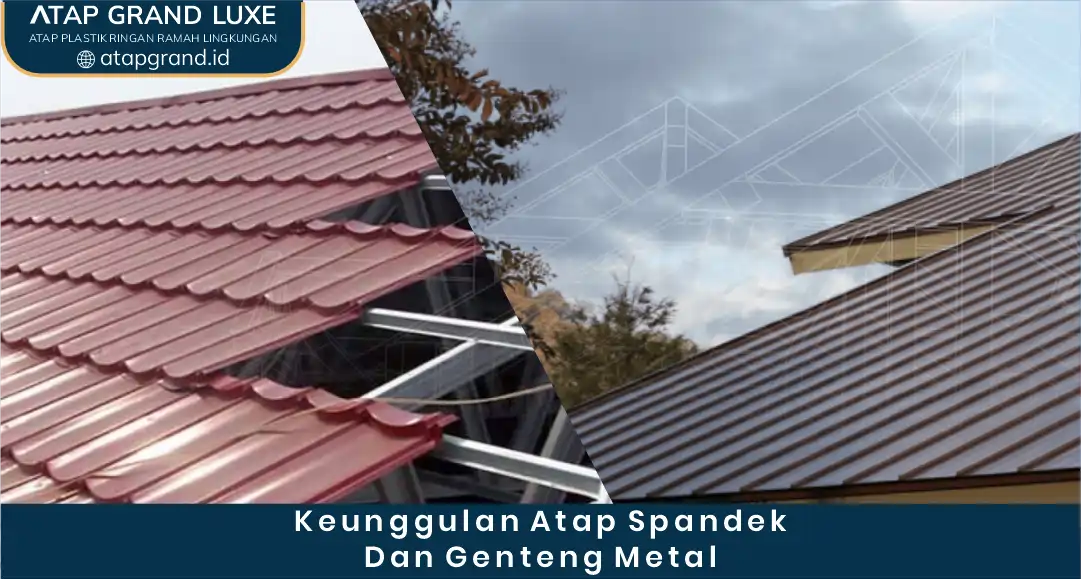 Atap Spandek Vs Genteng Metal, Mana Yang Lebih Baik? - Atap uPVC & Atap ...
