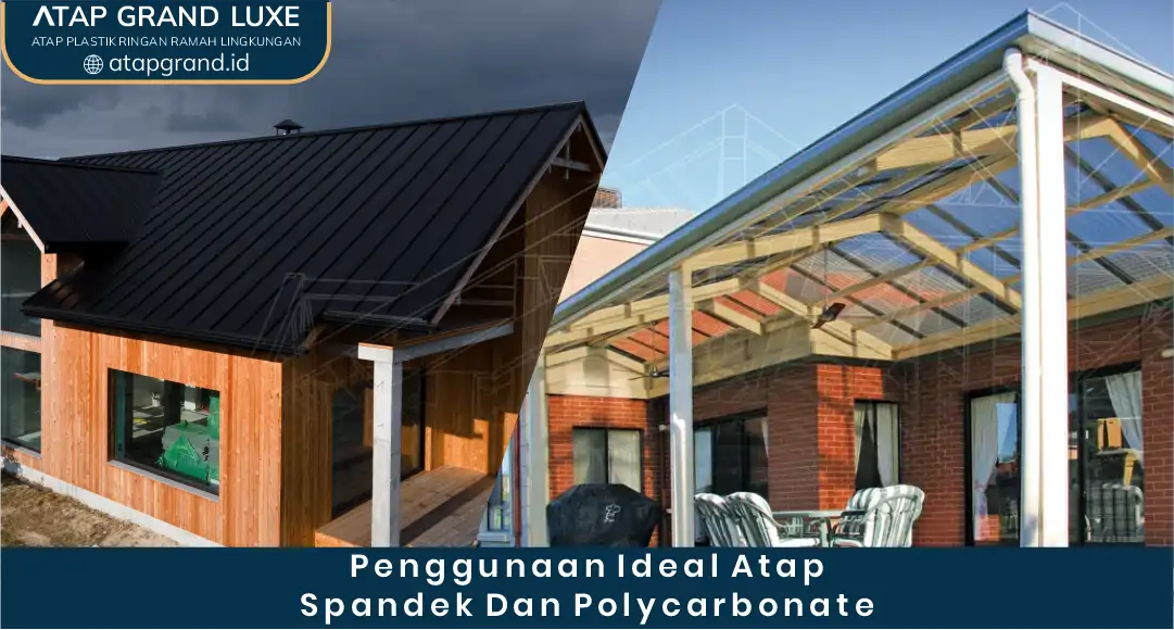 Perbandingan Atap Spandek dengan Atap Polycarbonate - Atap uPVC & Atap ...