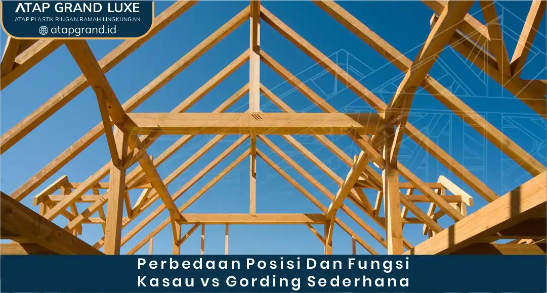 Apa Beda Kasau dan Gording pada Struktur Rangka Atap? - Atap uPVC ...